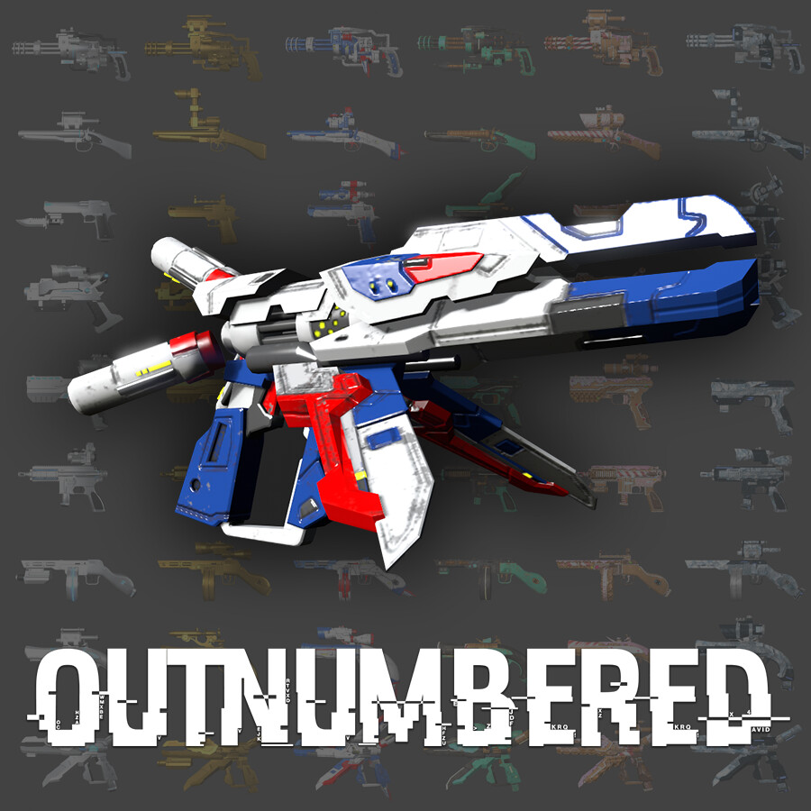 ArtStation - Outnumbered: Weapons