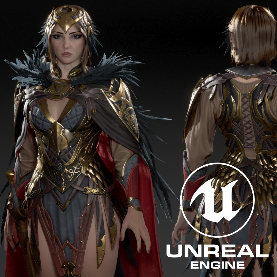 ArtStation - Viking Crow Mage