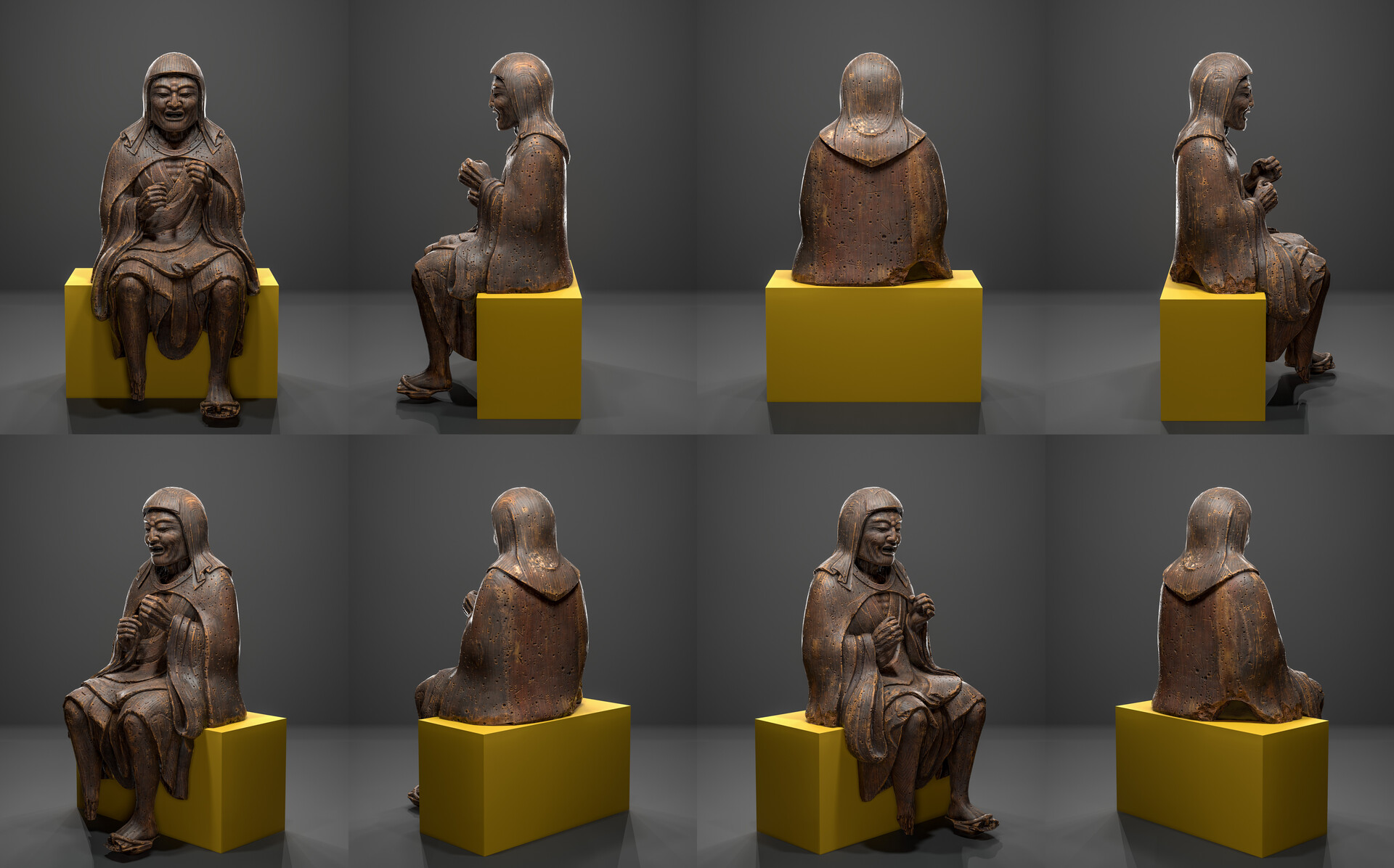 ArtStation - En no Gyoja Statue