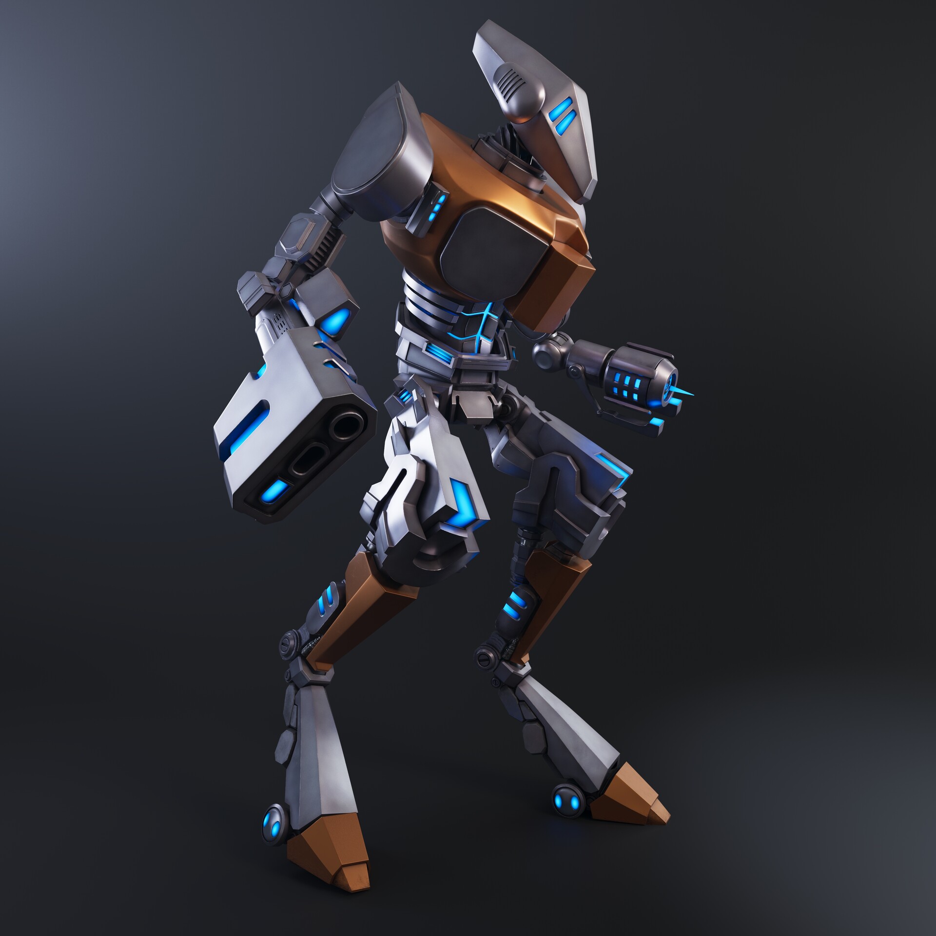 ArtStation - Making Hard Surface - Robot