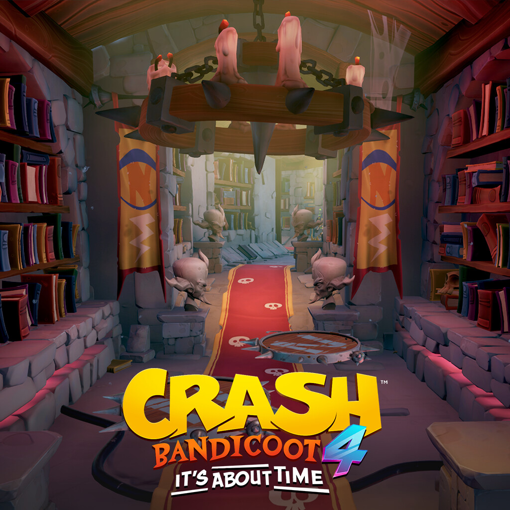 ArtStation - Crash Bandicoot 4 - Cortex Castle