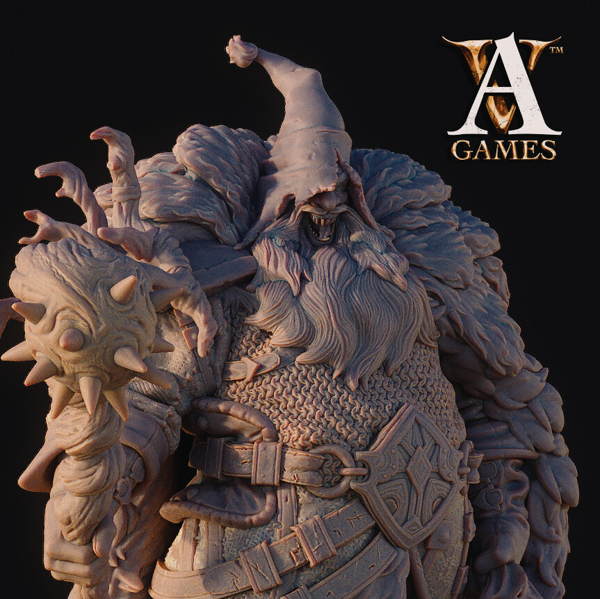 ArtStation - Corrupt Santa - Miniature