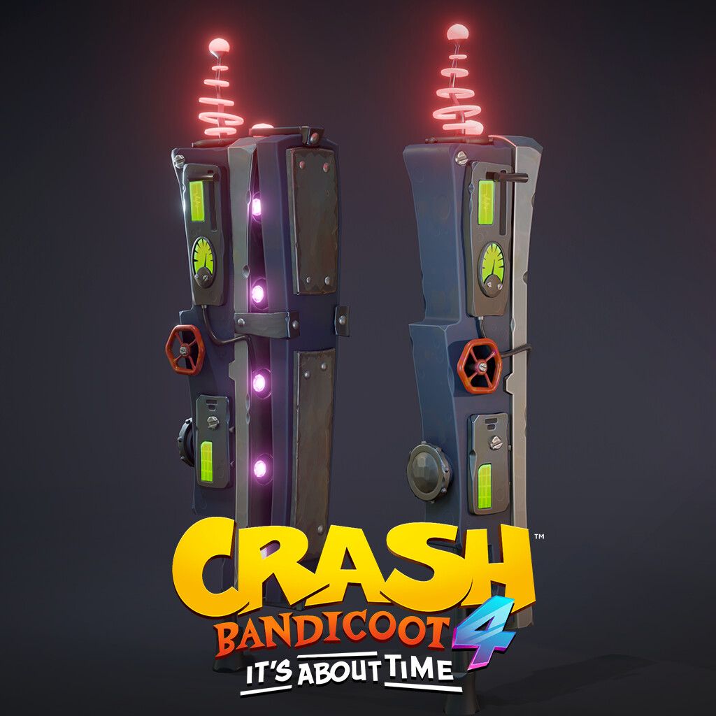 ArtStation - Crash Bandicoot 4 - Cortex Island - Props