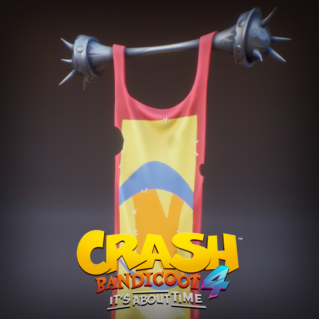 ArtStation - Crash Bandicoot 4 Its about time - Cortex Banner