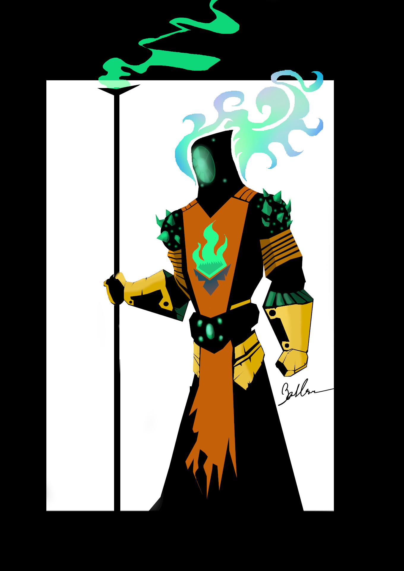 ArtStation - The Obsidian Guardian