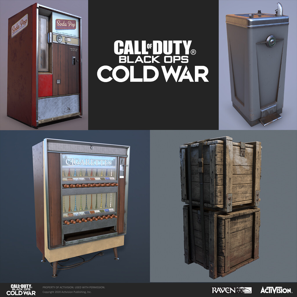 ArtStation - CALL OF DUTY Black Ops COLD WAR: Hard Surface