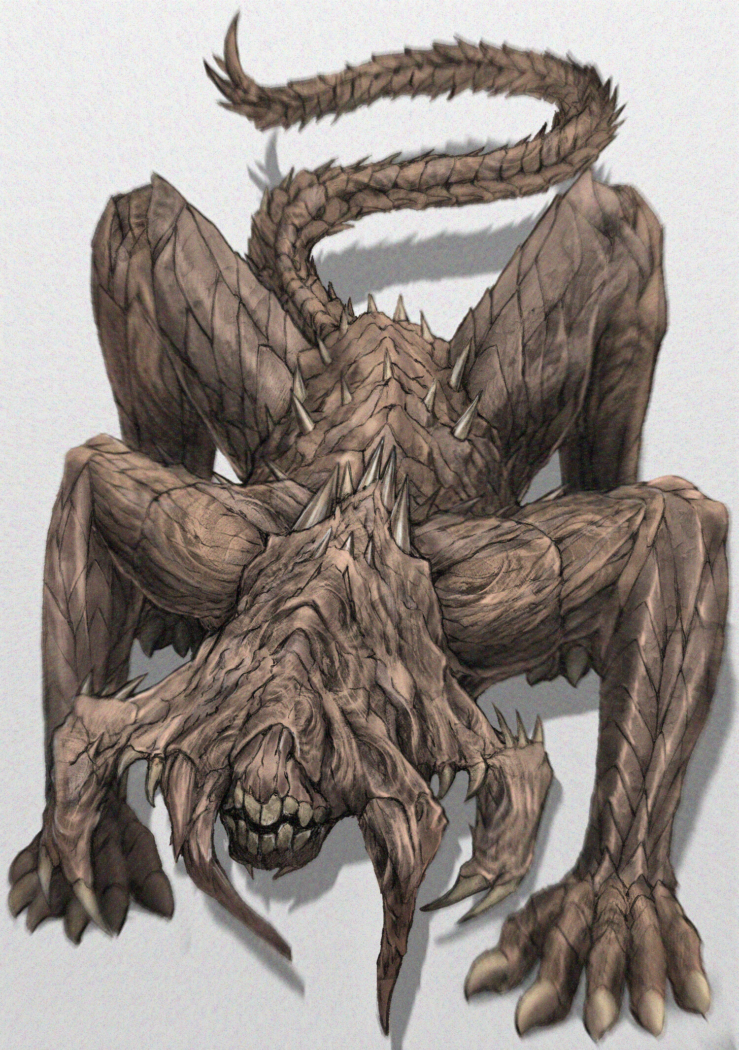 ArtStation - Finger lizard