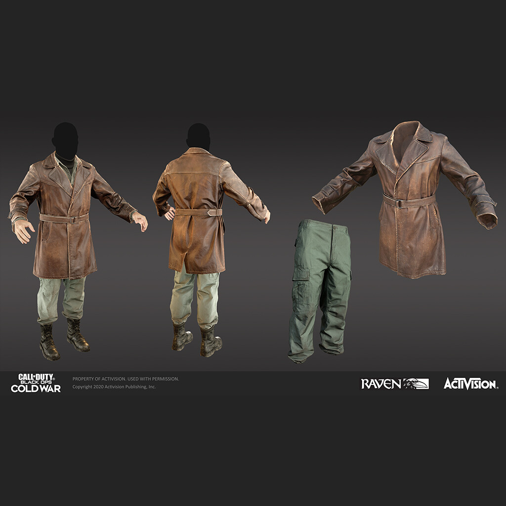 ArtStation - CALL OF DUTY Black Ops COLD WAR: General Kravchenko outfit