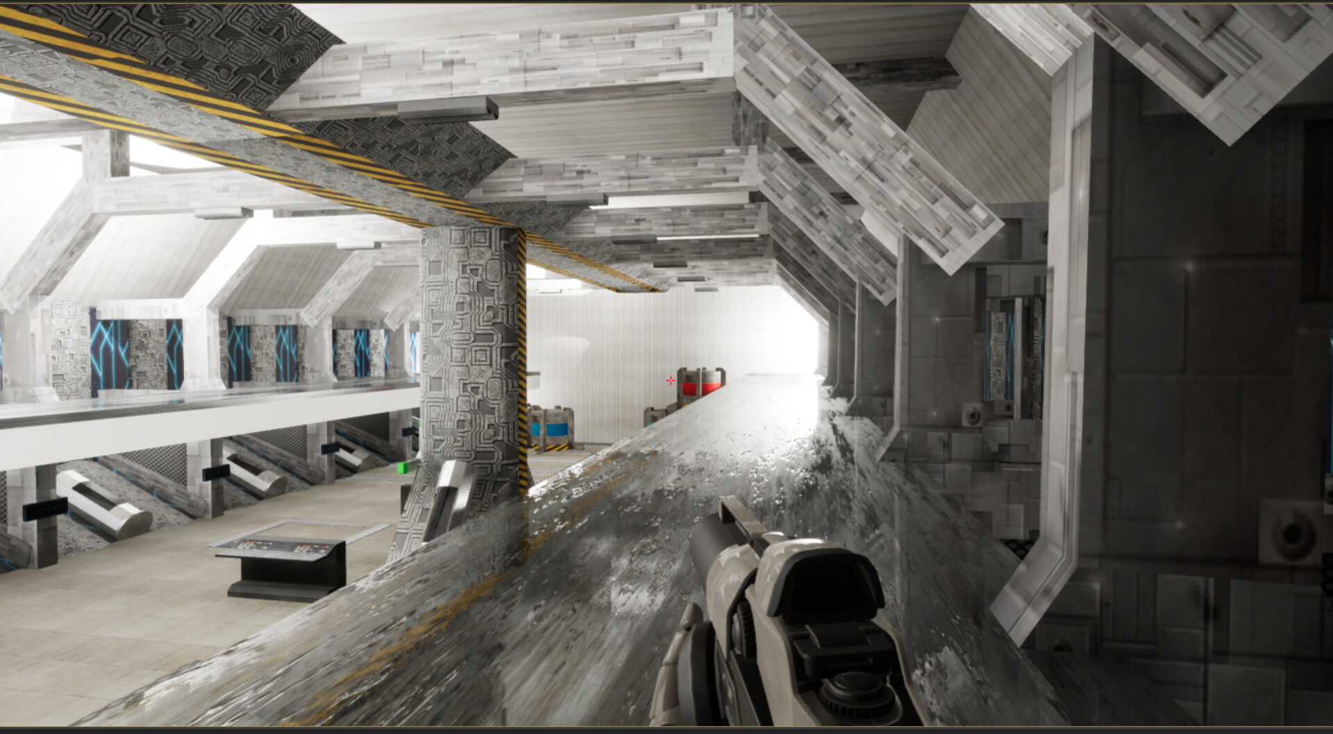 ArtStation - Halo combat evolved main room inspiration