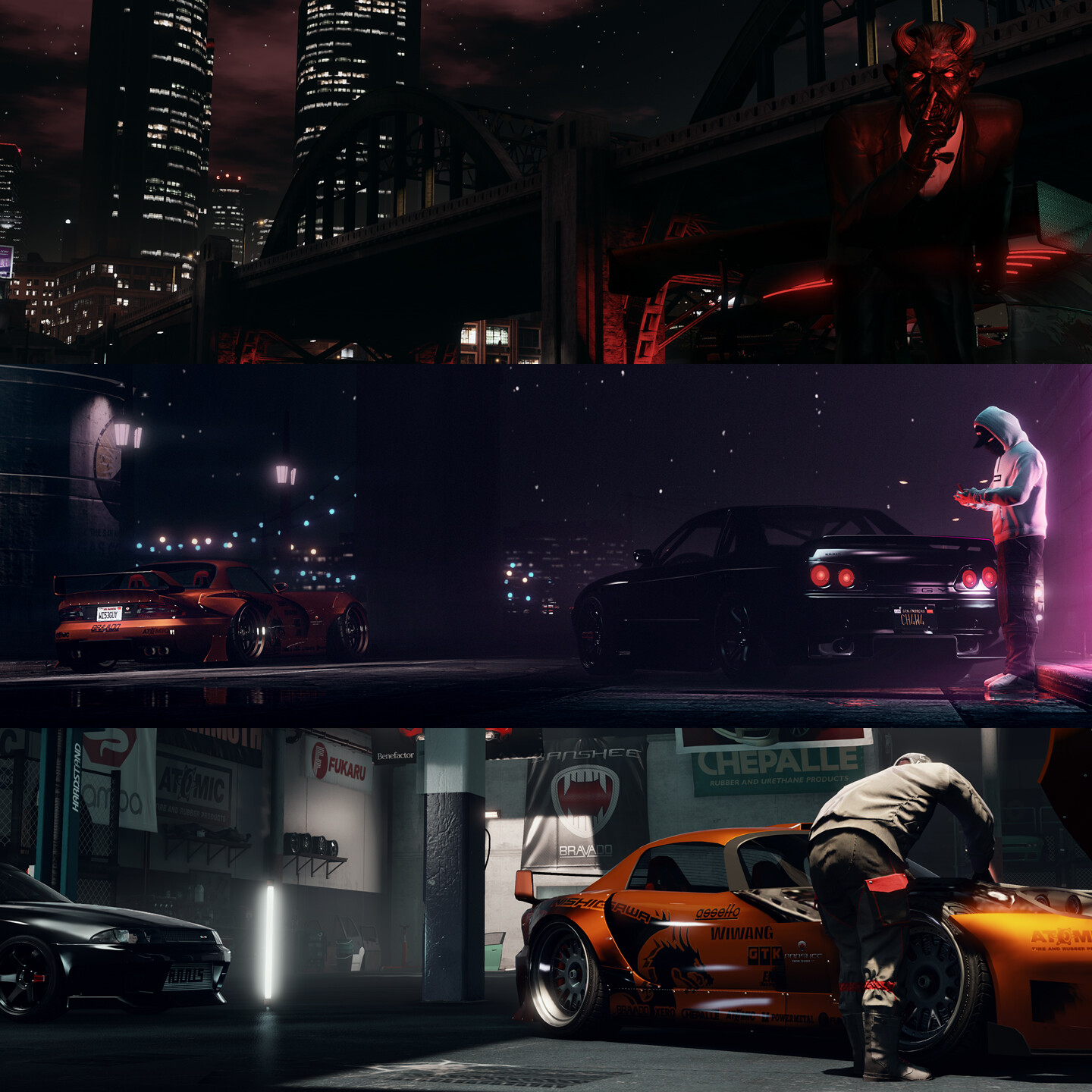 ArtStation - GTA V RolePlay // backgrounds // 2019