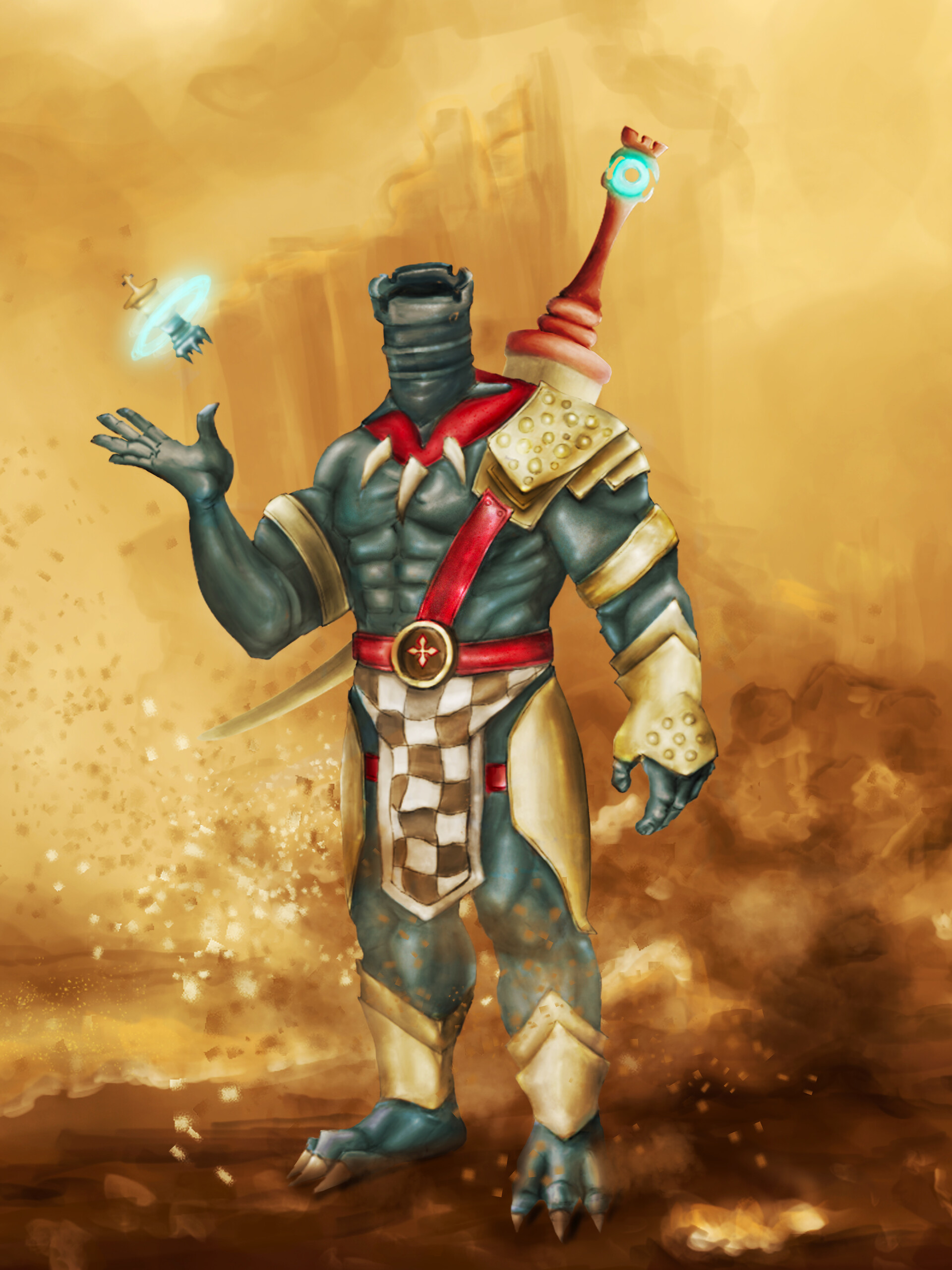 ArtStation - Character Concept Art - The Rook