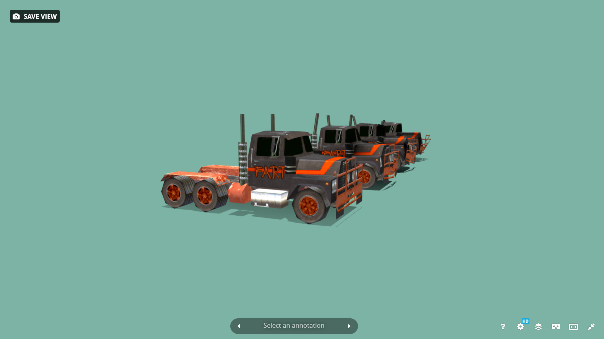 ArtStation - [Low Poly] Mad Max Mack