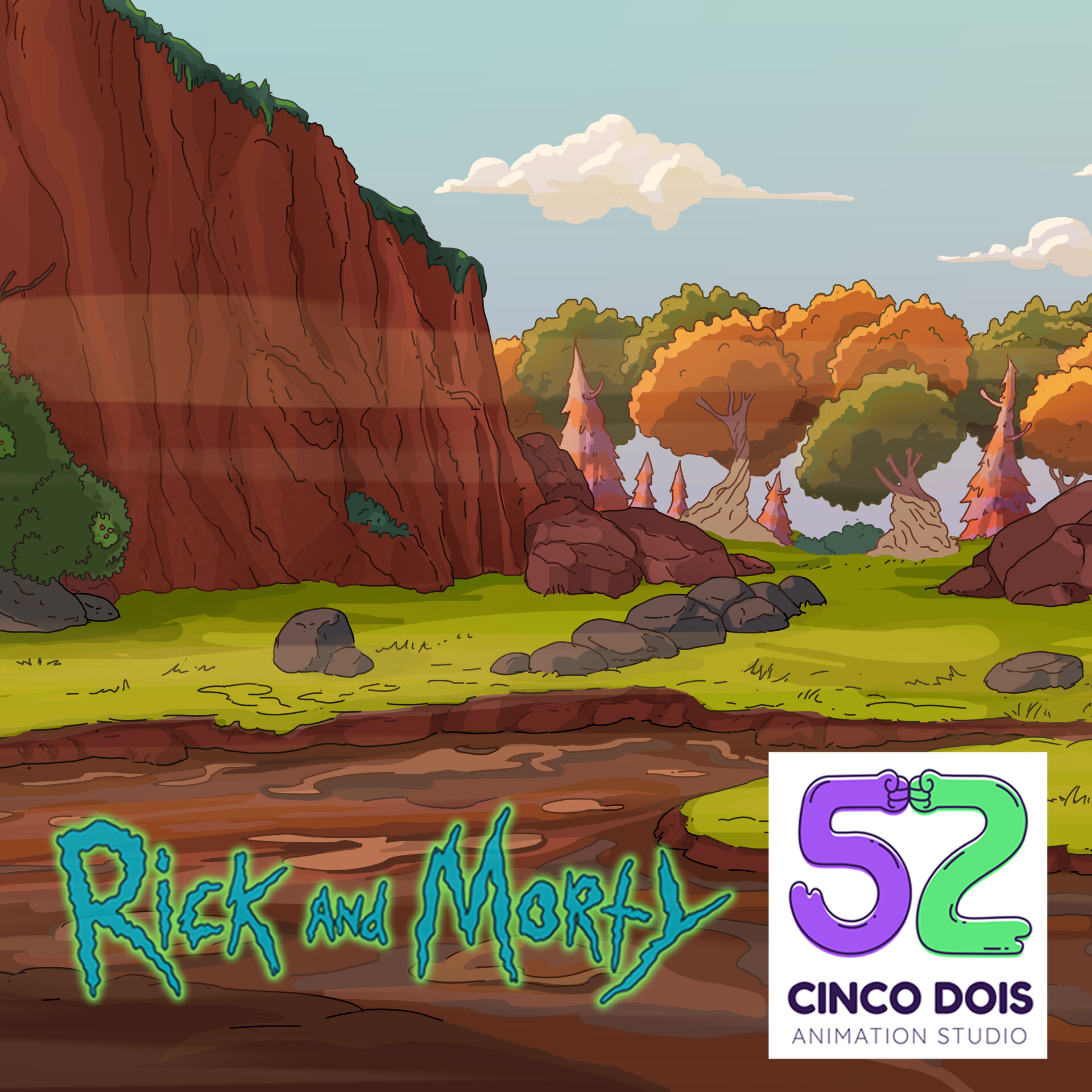 ArtStation - Rick and Morty: Childrick of Mort background paintings