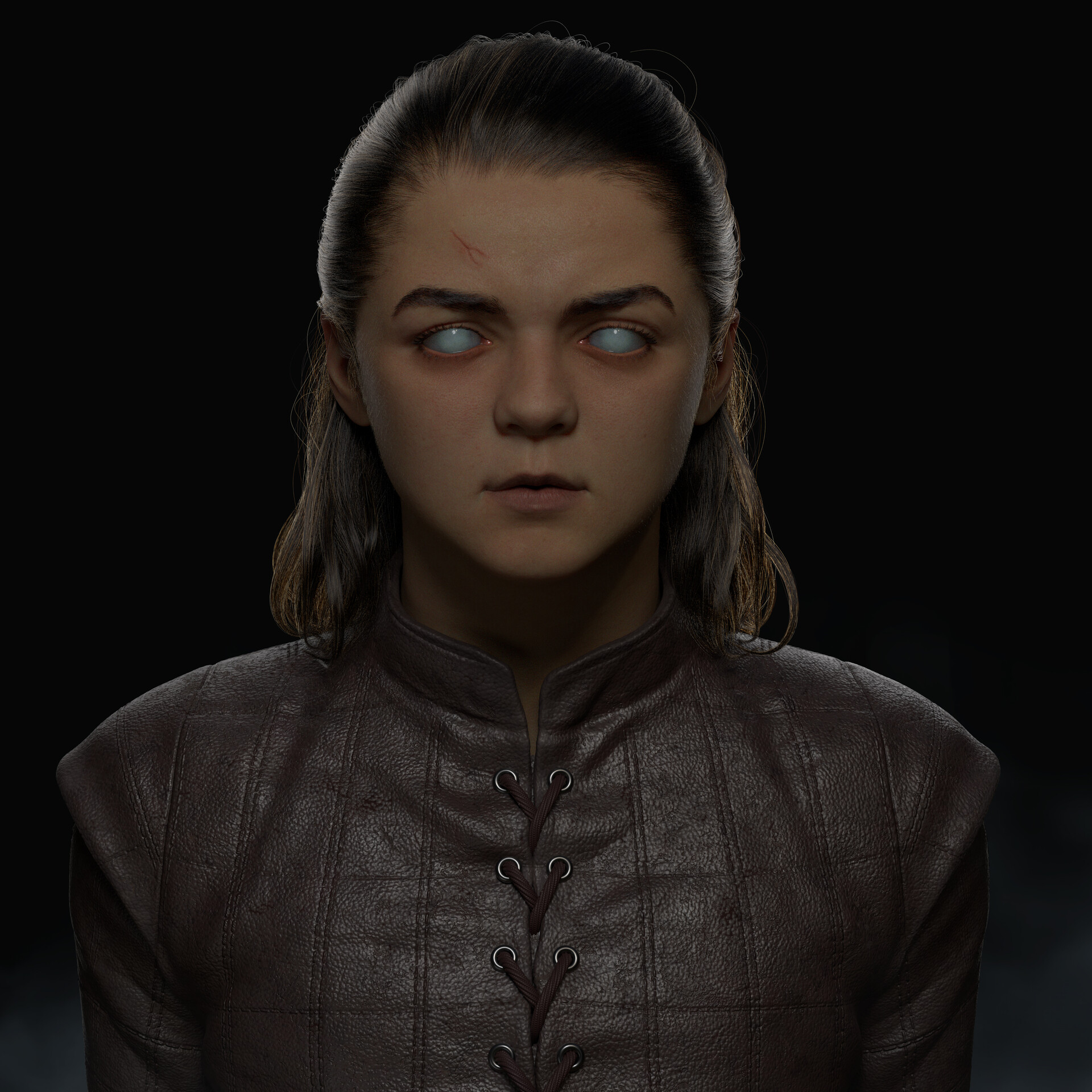 ArtStation - Arya Stark fan art
