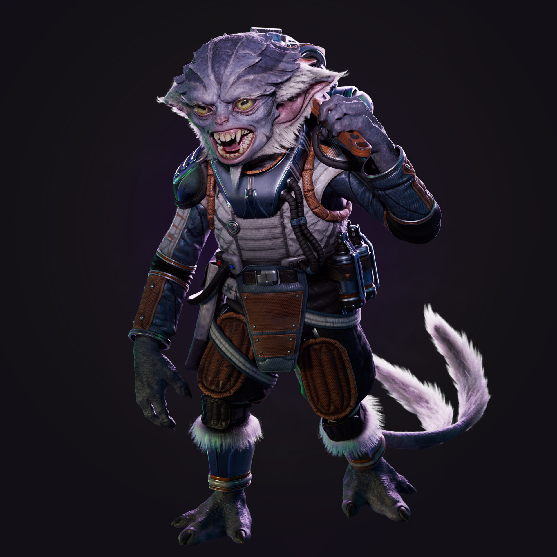 ArtStation - Grand Space Opera: Light Age - Film/VFX Character Art ...