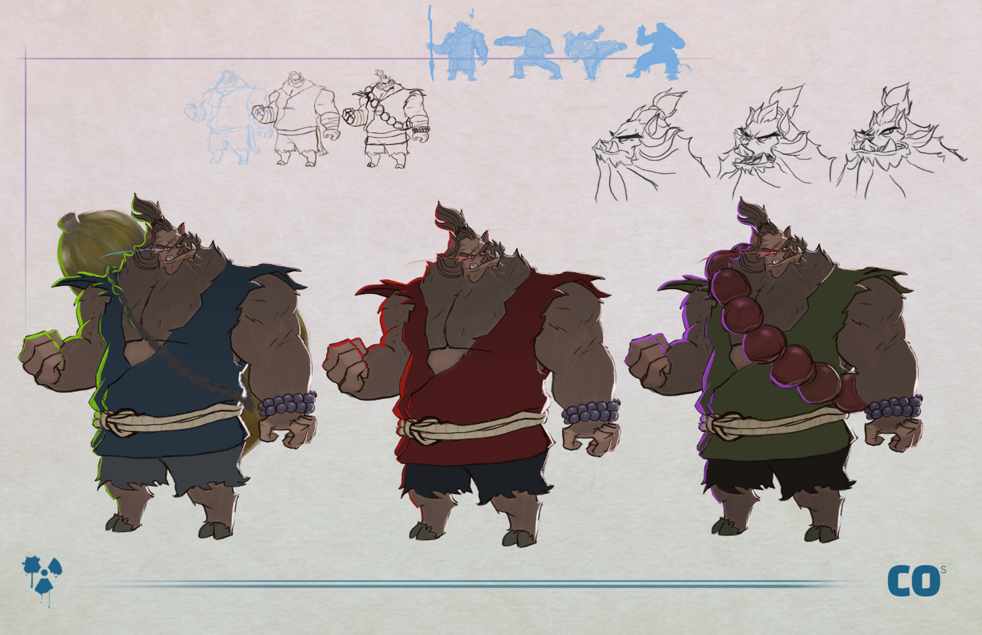 ArtStation - The Boar Character Concept