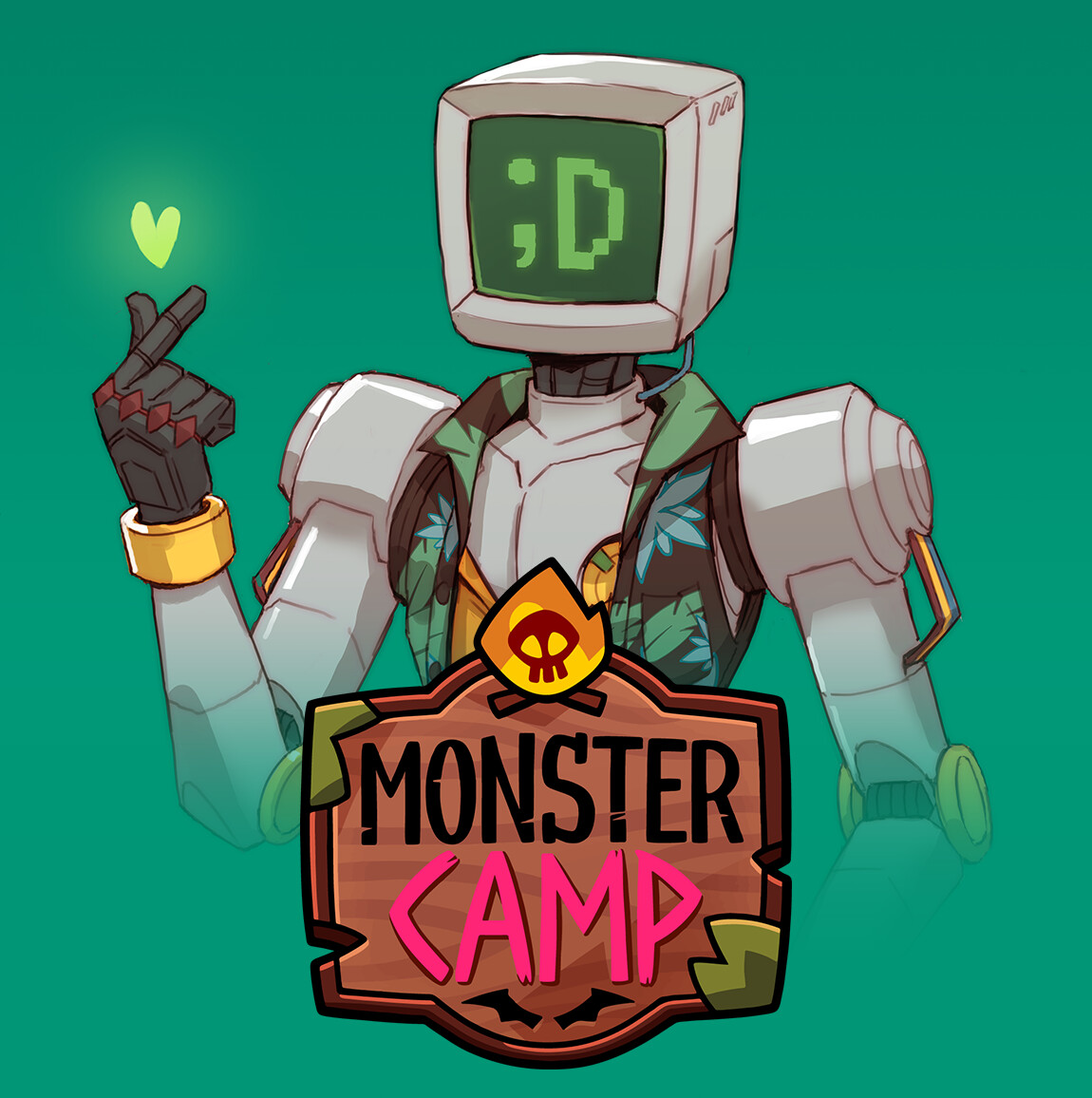 ArtStation - Monster Prom 2: Monster Camp Promotional Art