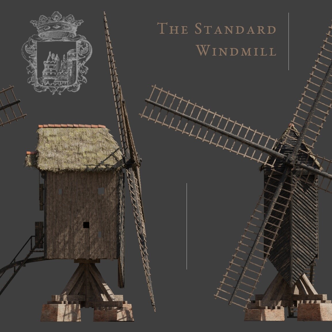 ArtStation - Standard Mill - 16th Century