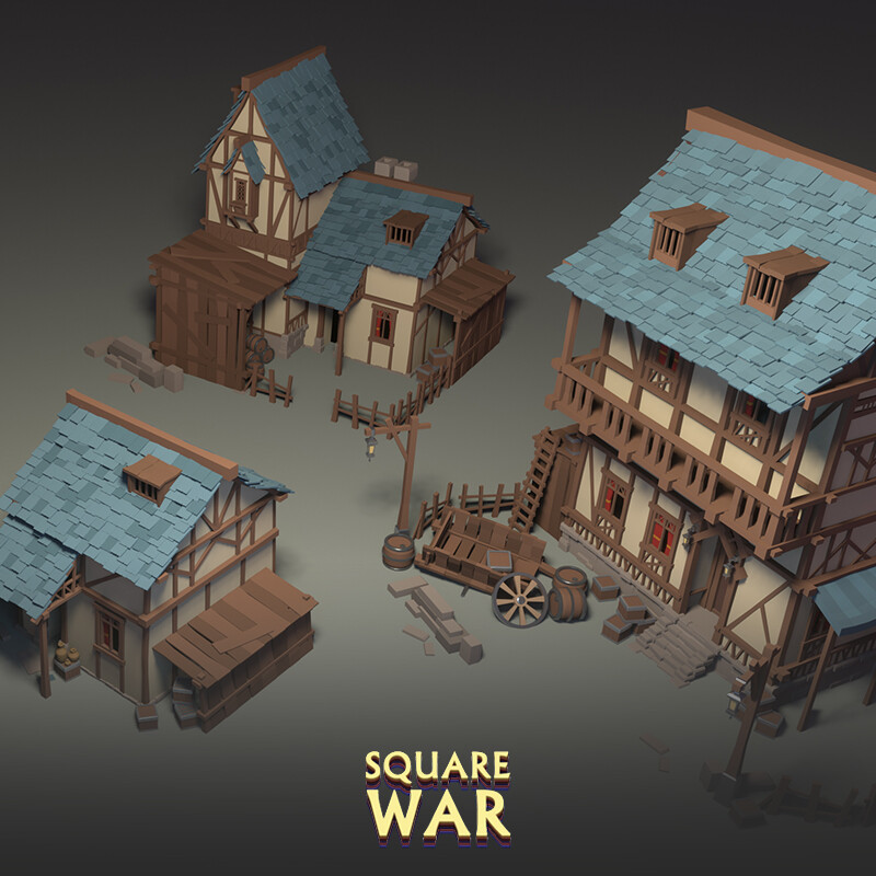 ArtStation - SQUARE WAR