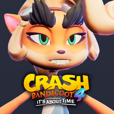 ArtStation - Crash Bandicoot 4: It's About Time - Coco Fake