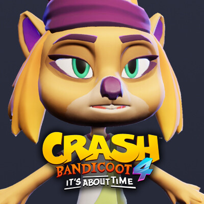 ArtStation - Crash Bandicoot 4: It's About Time - Coco Wanda The Wombat