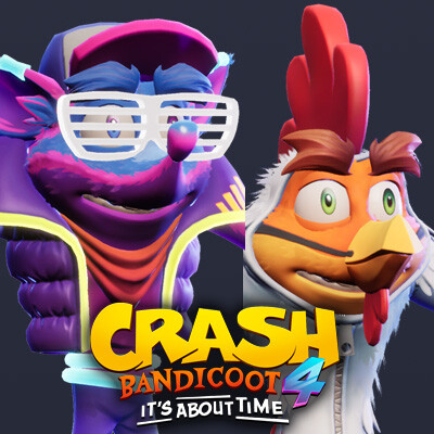 ArtStation - Crash Bandicoot 4 - Crash Skins