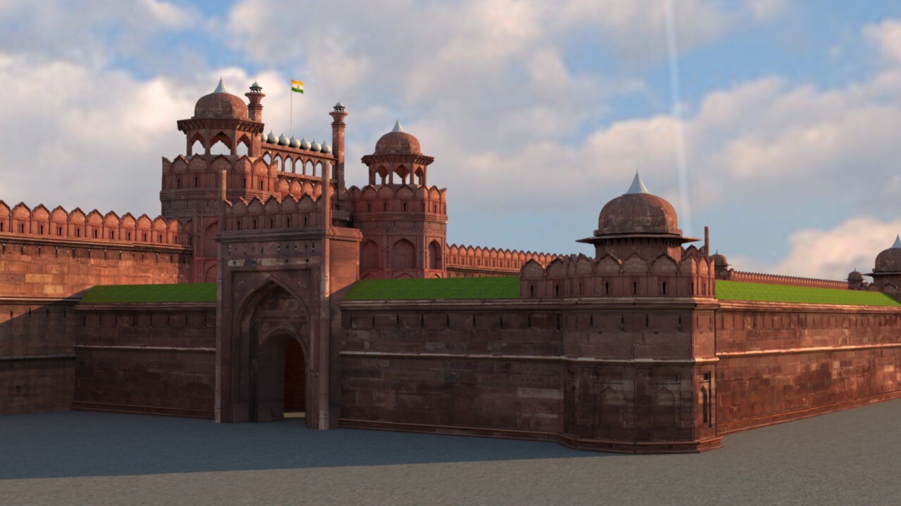 ArtStation - Red fort