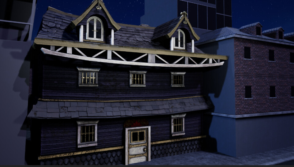 ArtStation - House Model for Senior Capstone Project