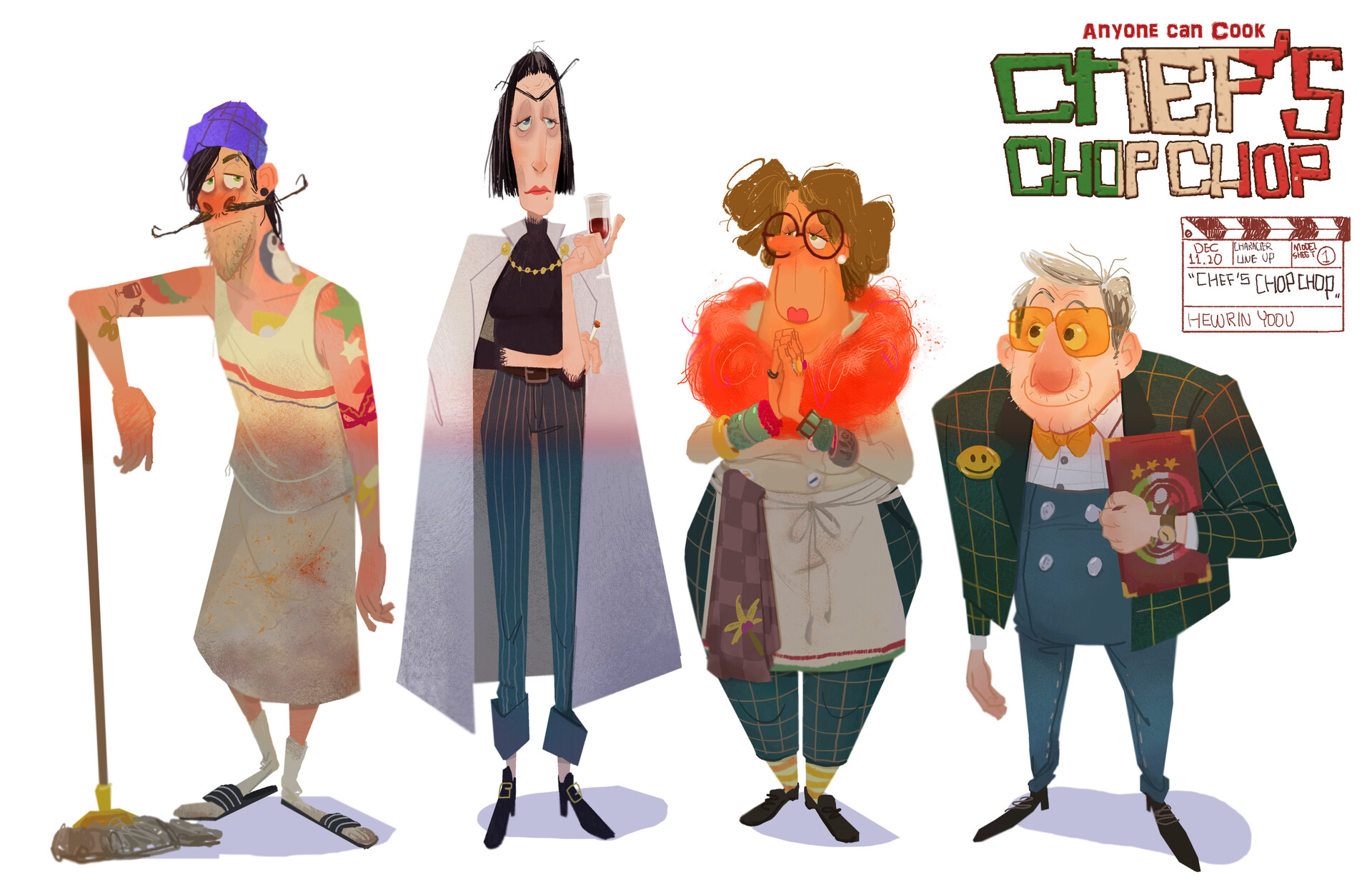 ArtStation - Chef's Chop Chop_ WIP