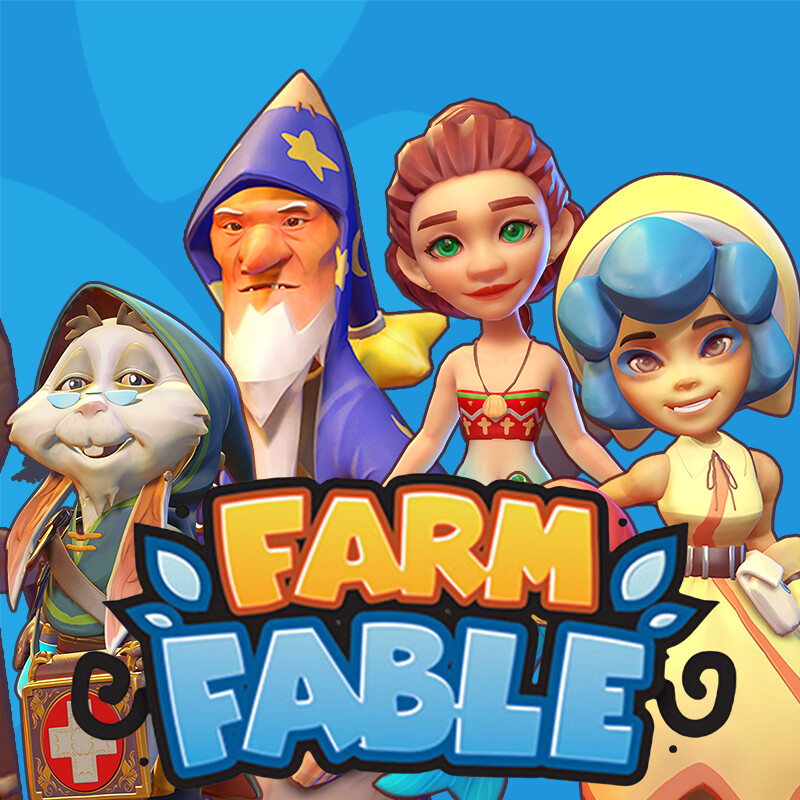 ArtStation - Farm Fable - NPC Set 1