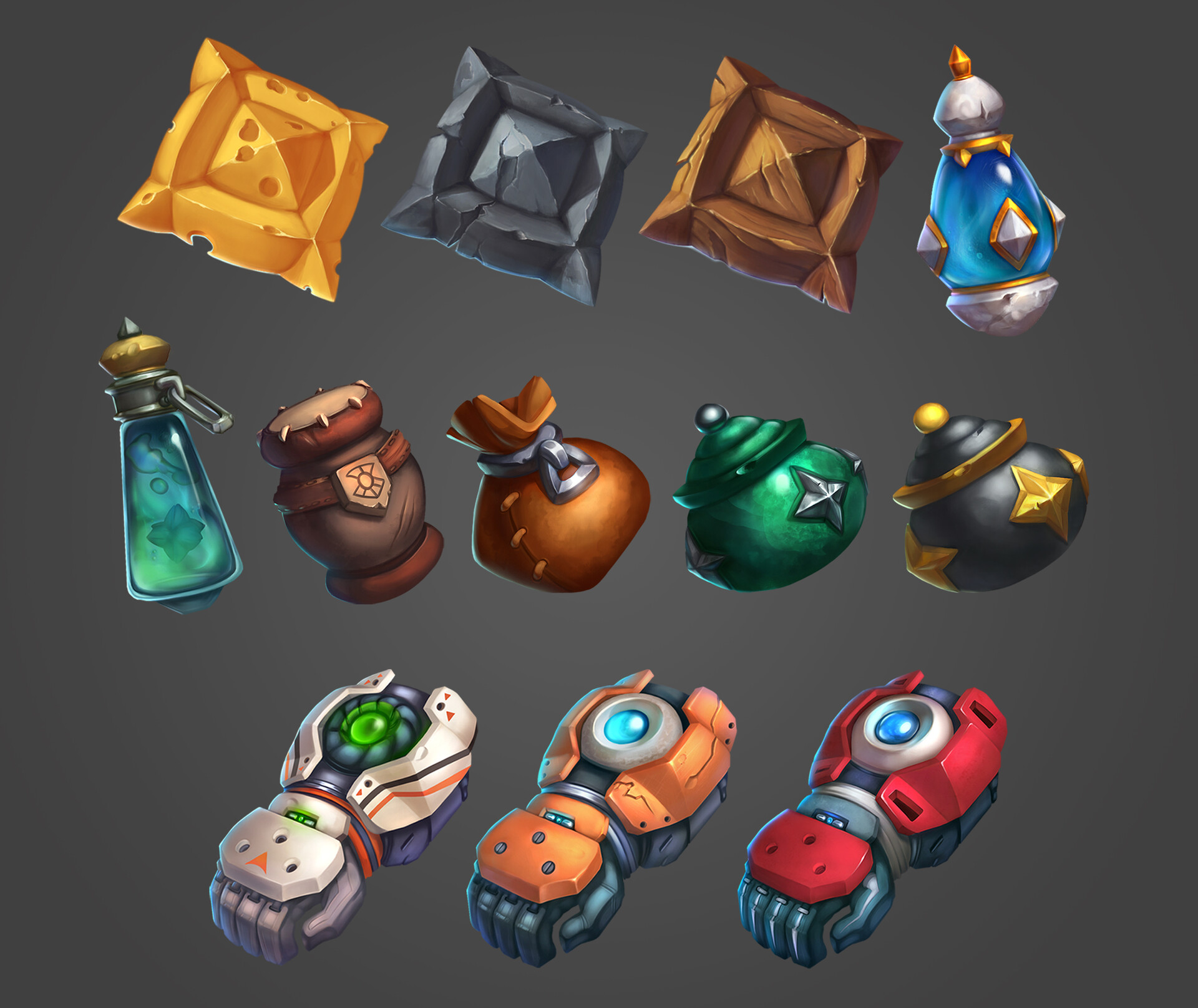 ArtStation - Render props