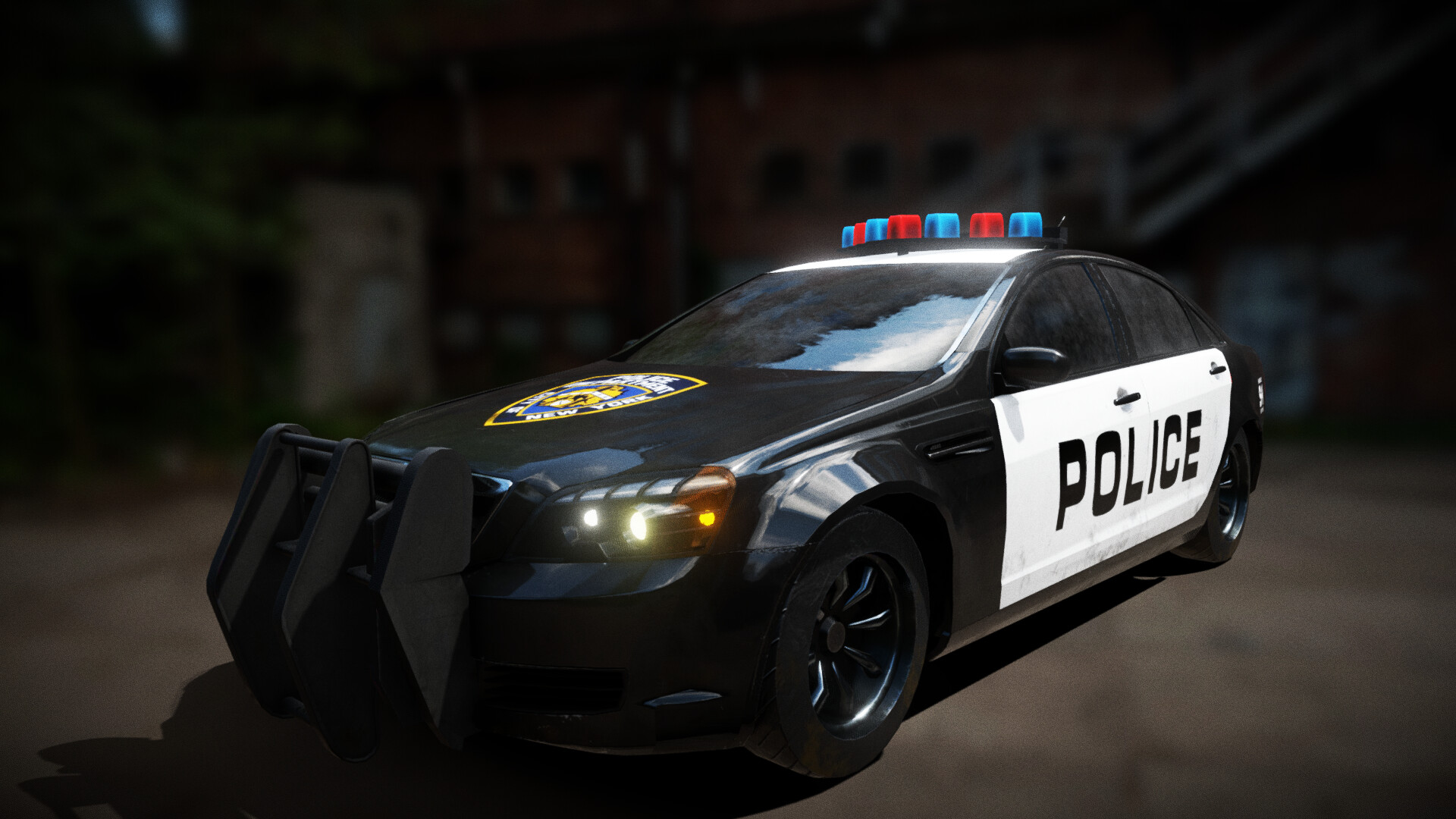 ArtStation - Caprice Cop Car