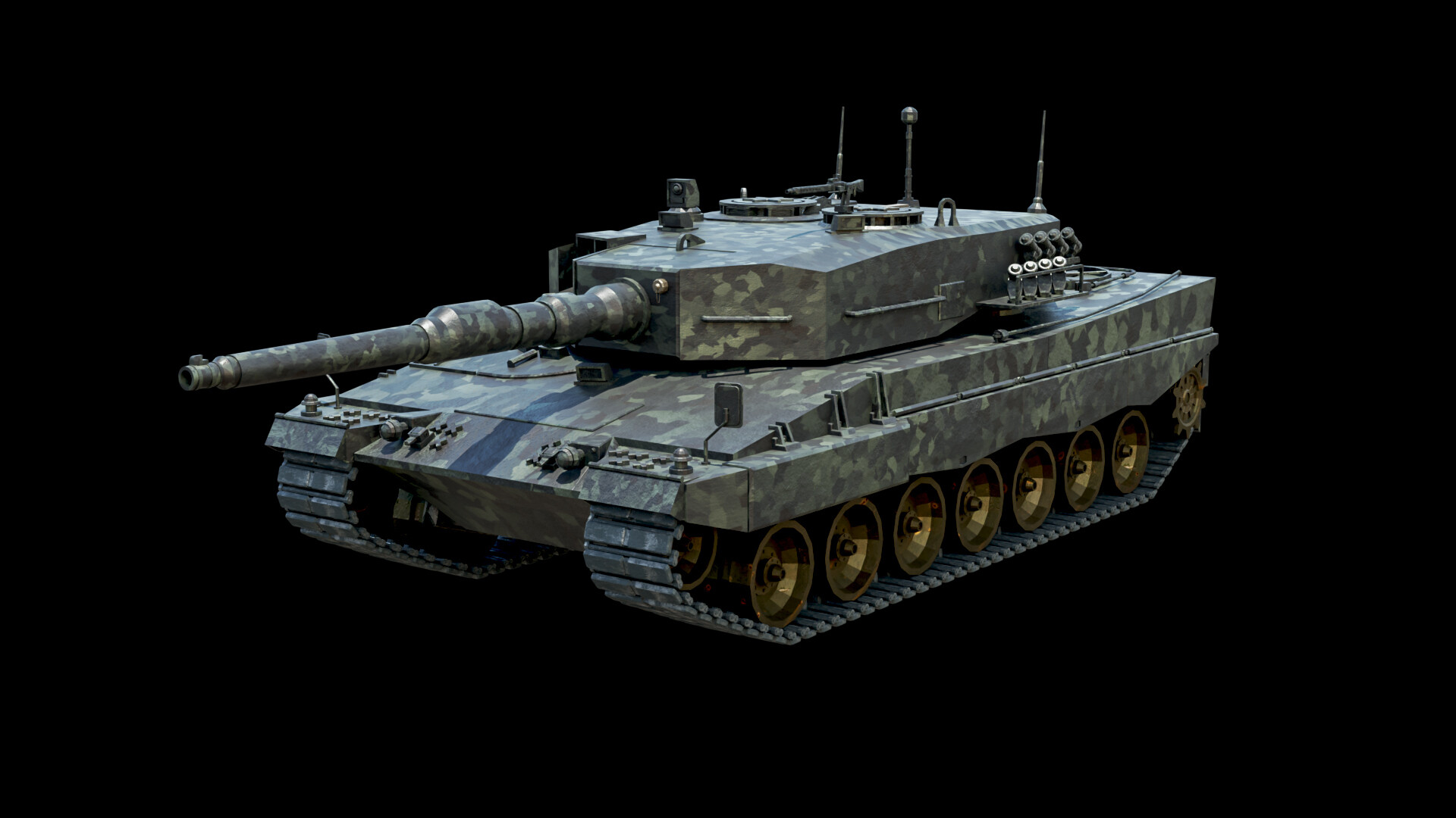 ArtStation - Military Tank Animation