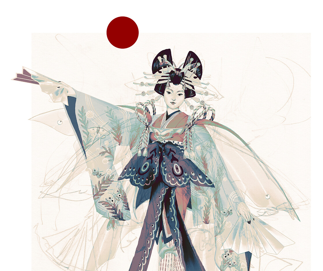 ArtStation - Lady Moth, Armor Lady