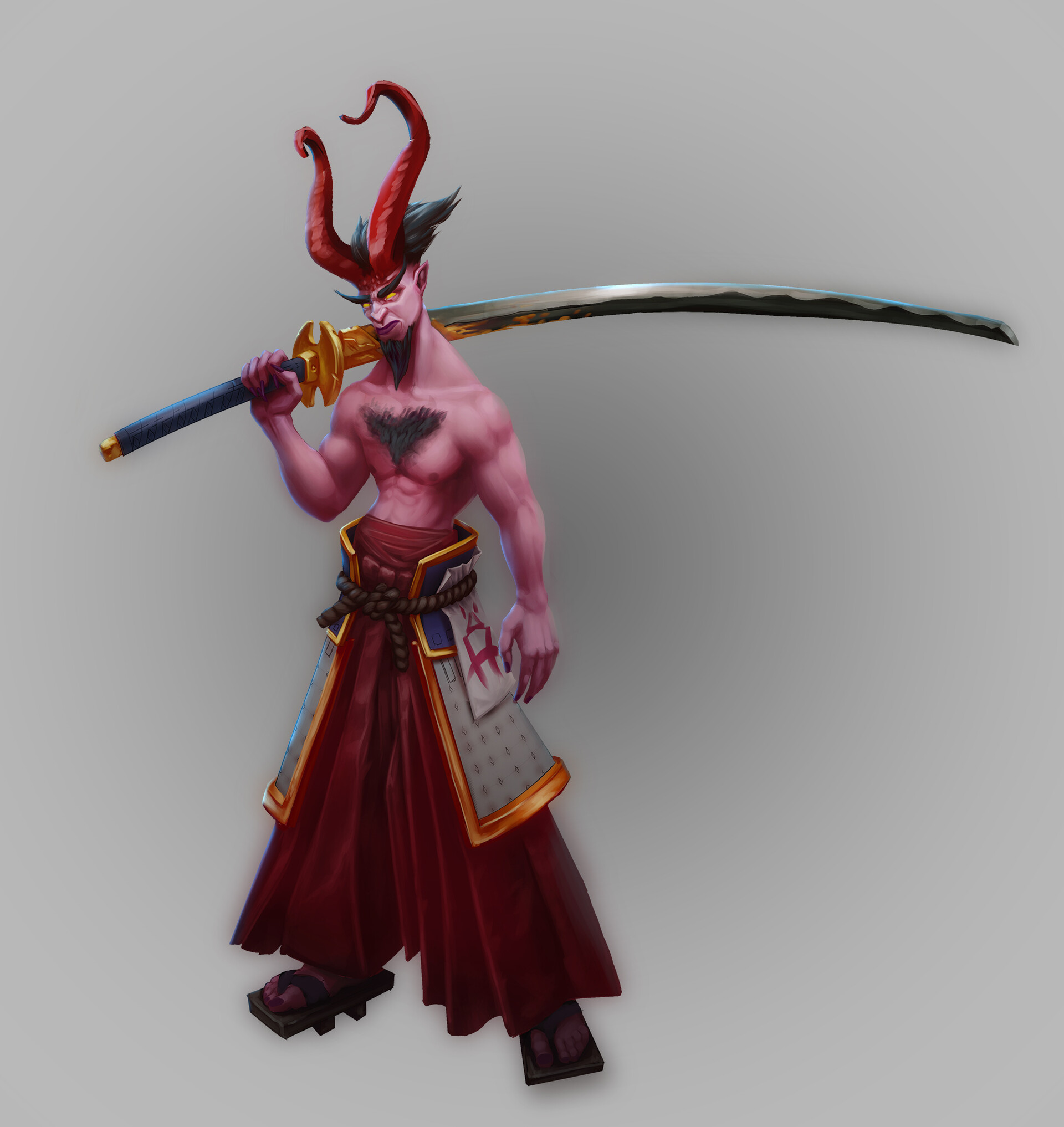 ArtStation - Oni arm concept