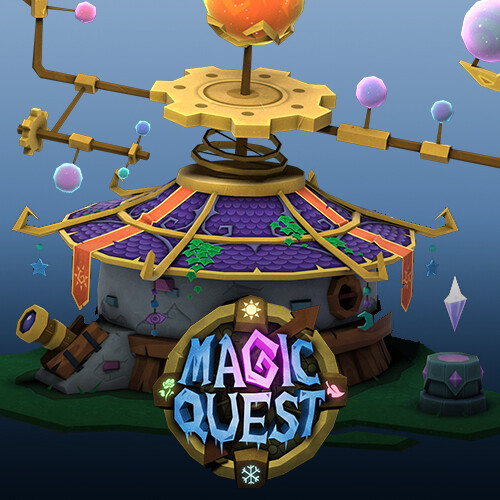 ArtStation - Observatory : Magic Quest VR