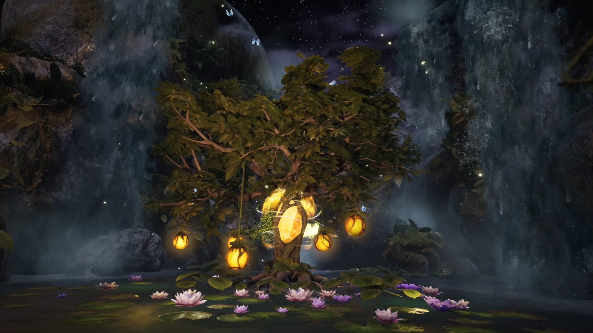 ArtStation - Crystal Tree VFX Project