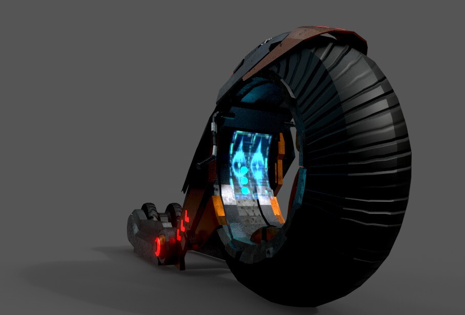 ArtStation - Sci-fi bike