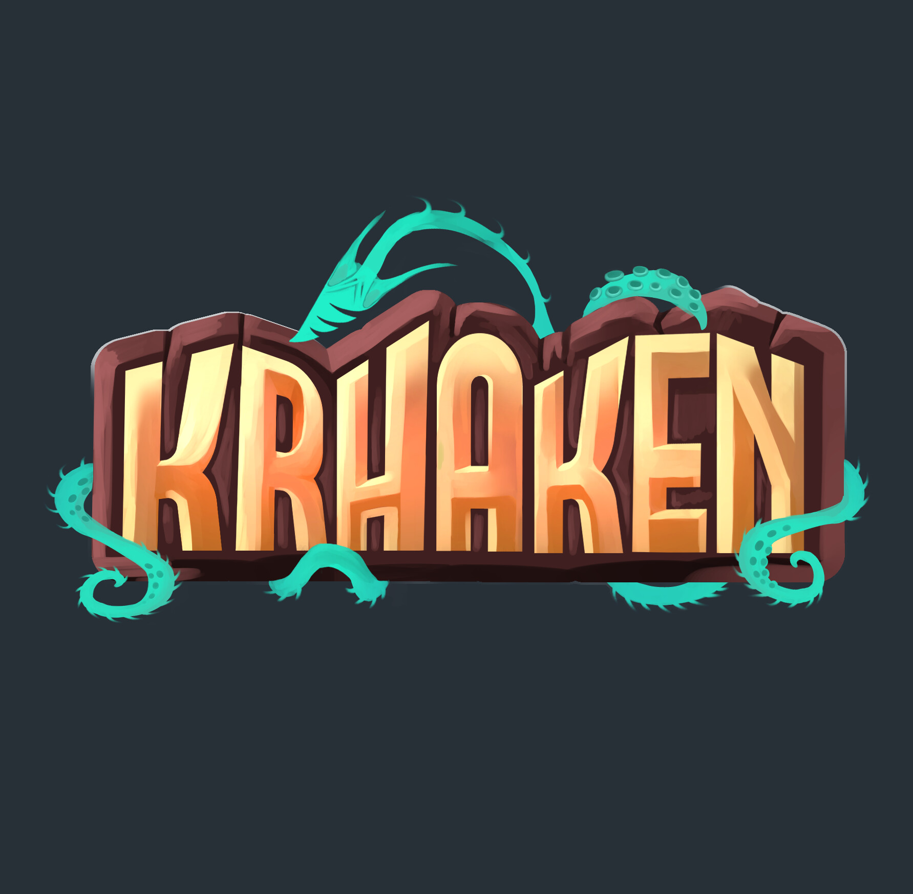 ArtStation - Kr´Haken Logo Design, Aina Theede