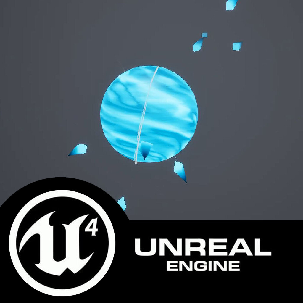 ArtStation - Ice Shard Attack - Particle