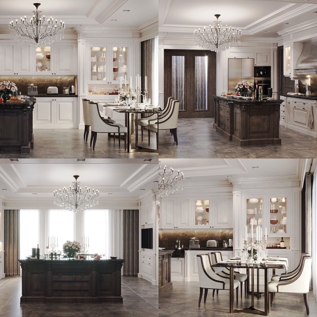 ArtStation - Classic-style kitchen.