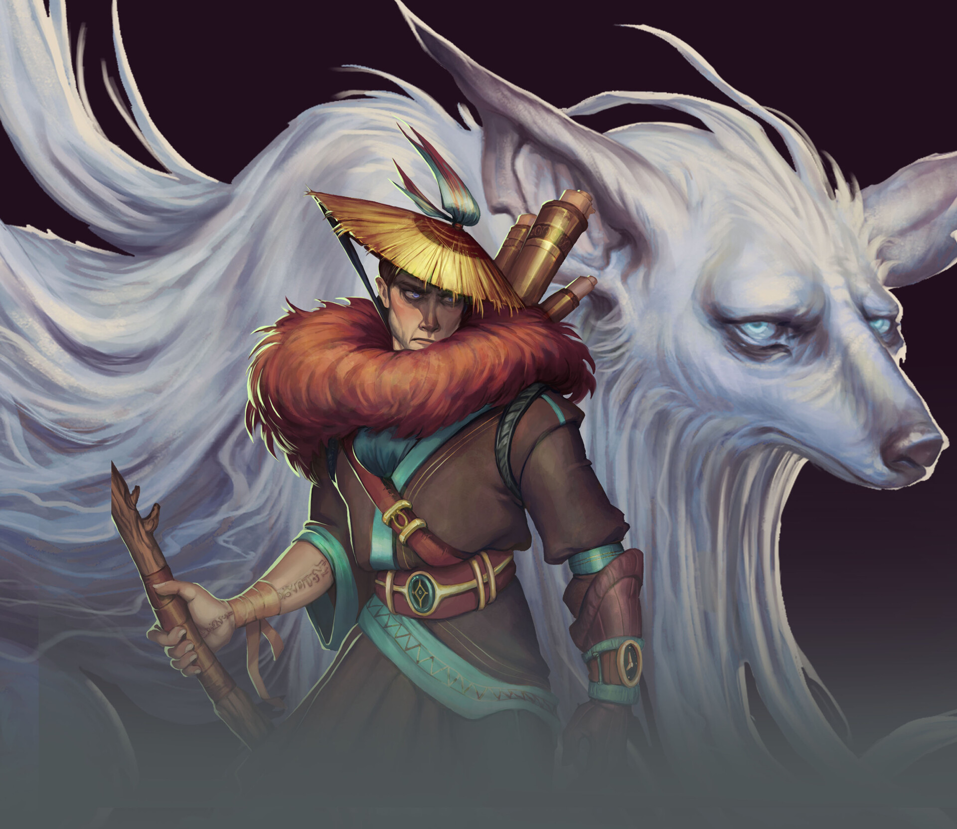 ArtStation - Cartographer and fox