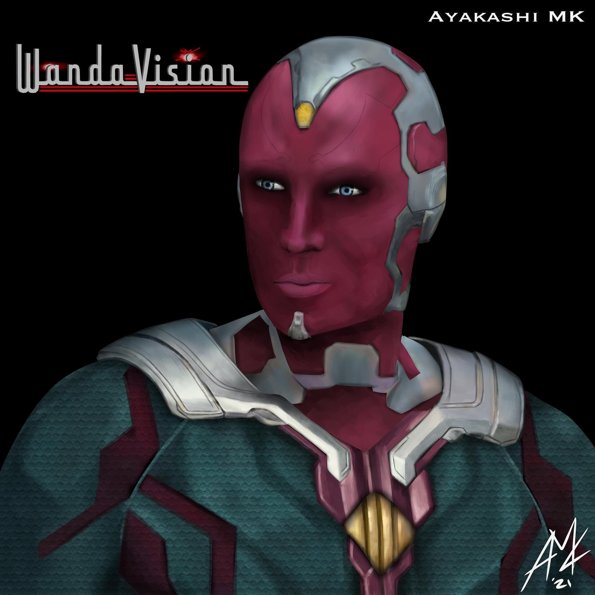 ArtStation - Marvel - Vision / Wanda-Vision