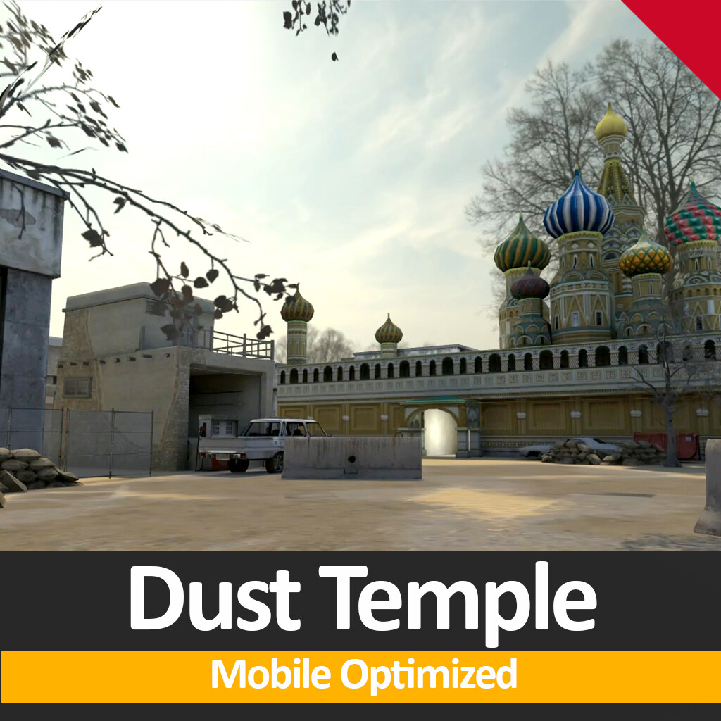 ArtStation - 3D Dust Temple