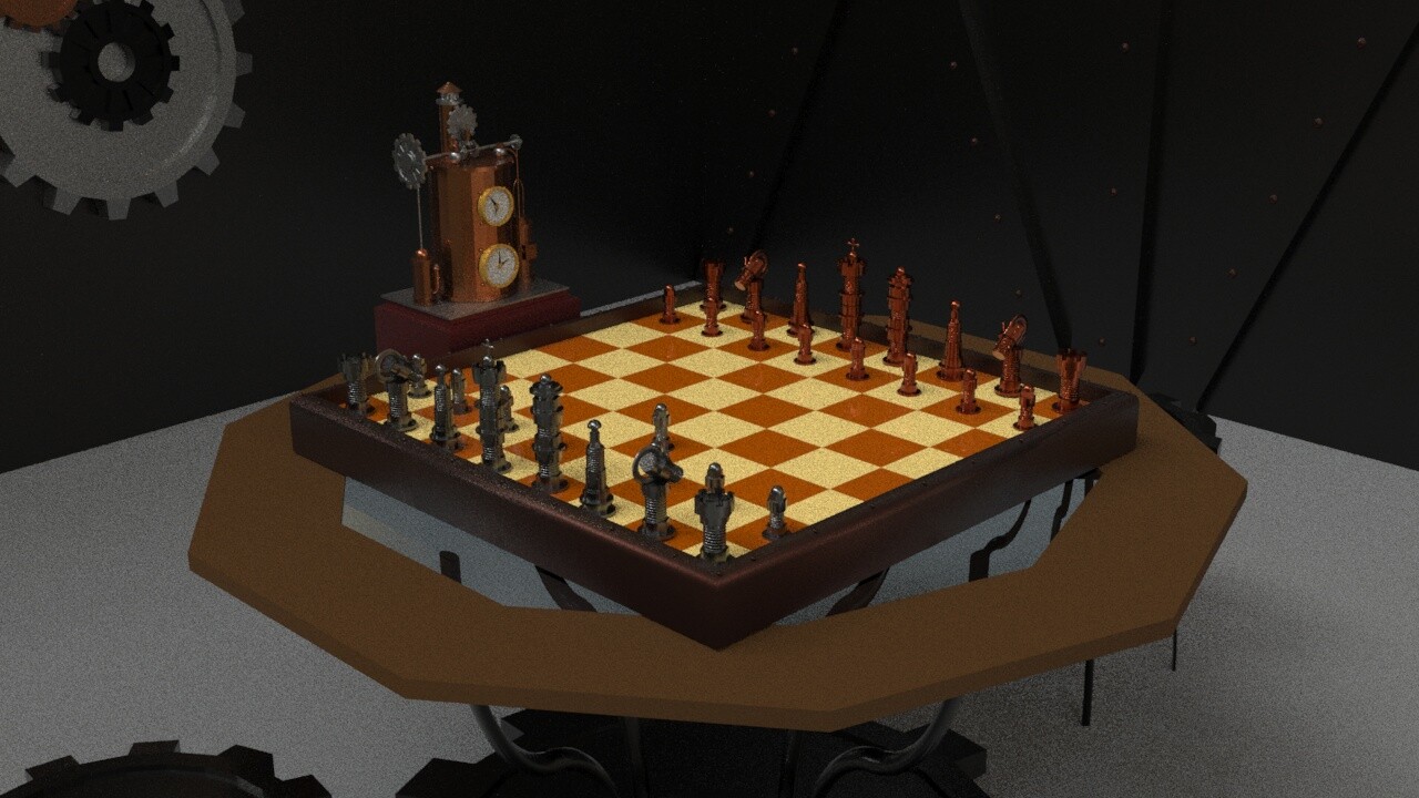 ArtStation - Animated Chess Game