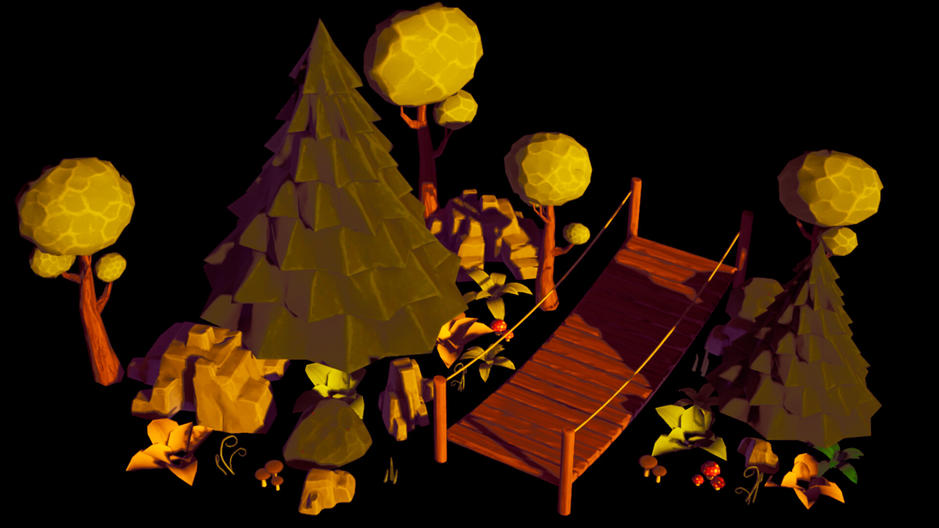 ArtStation - Low poly props