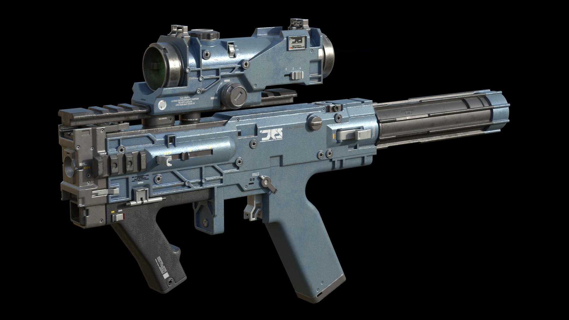 ArtStation - Blue SMG