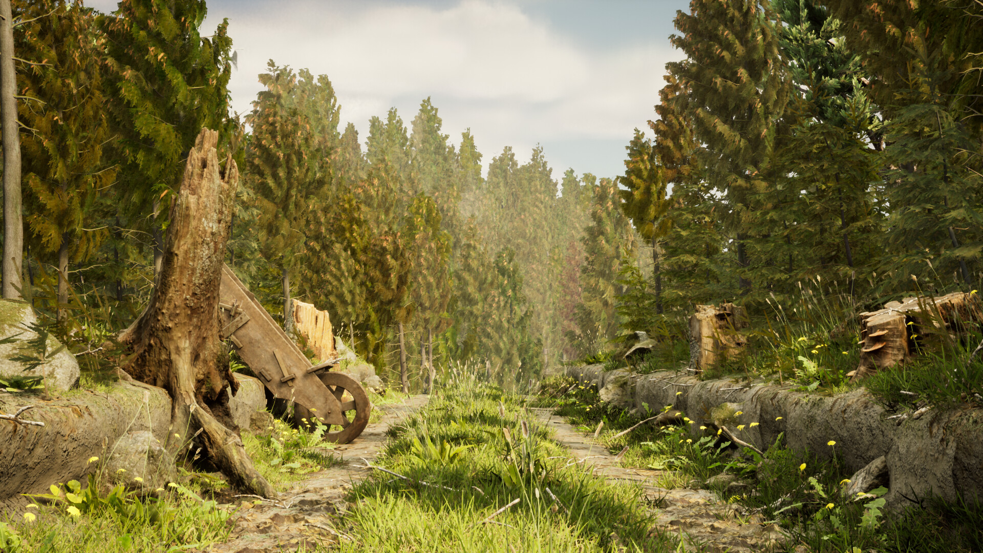 ArtStation - Forest Path