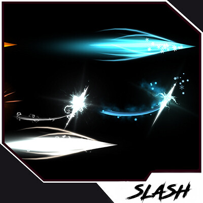 ArtStation - Slash - Dash Elenment VFX | Unity3d