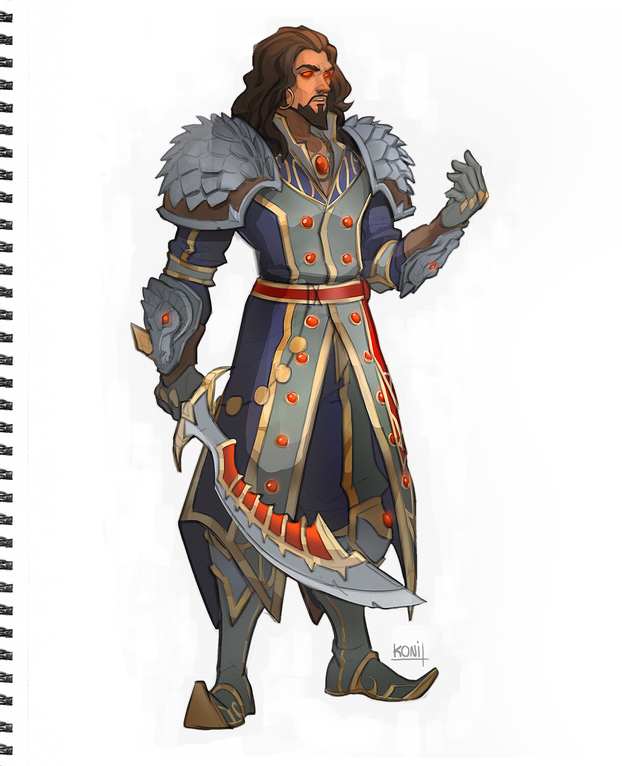 Art of Koni - Concept Artist & Illustrator - - Doolde WoW 01